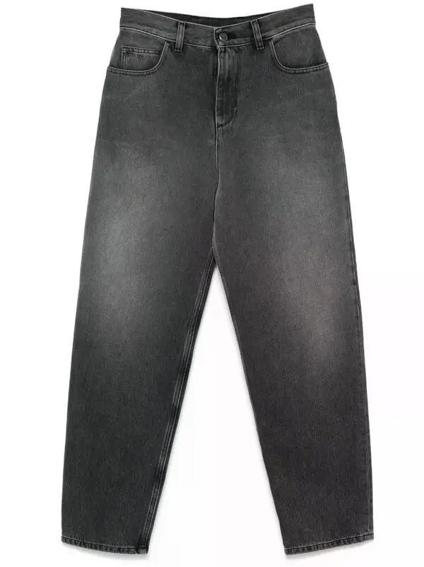 Moncler Cropped High-rise Jeans