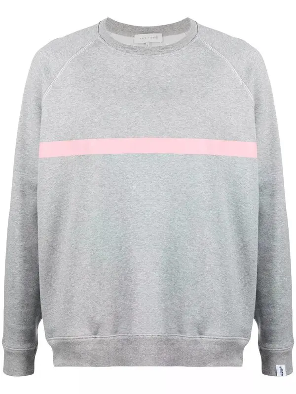 Mackintosh Stripe Detail Sweatshirt
