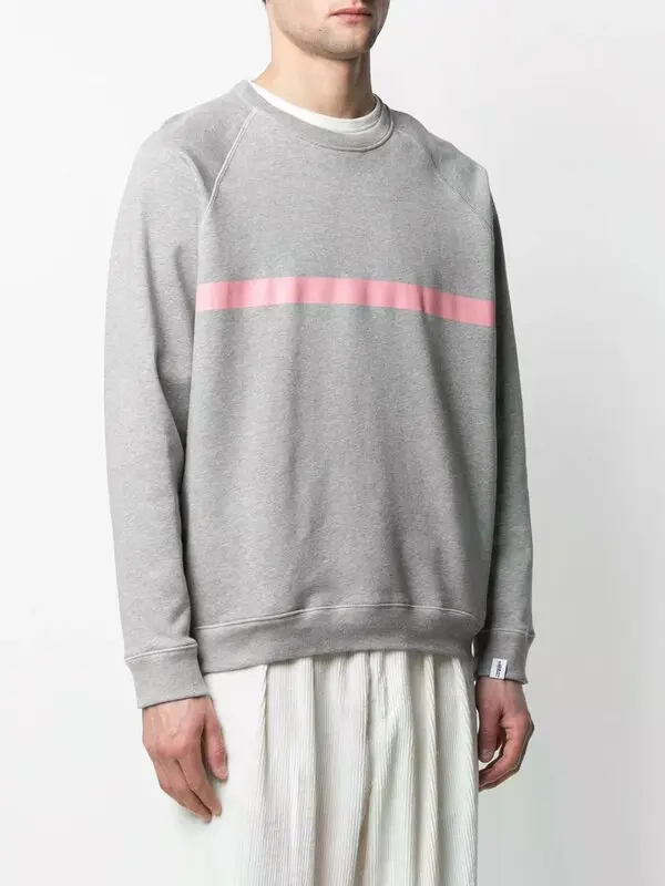 Mackintosh Stripe Detail Sweatshirt