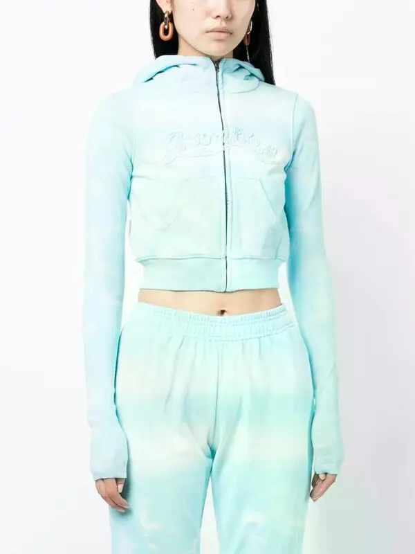 GROUND ZERO Tie-dye Print Cotton Jacket