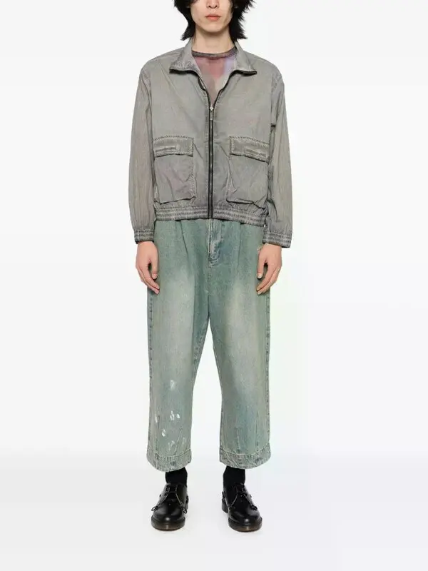 Izzue Zip-up Jacket - Grey