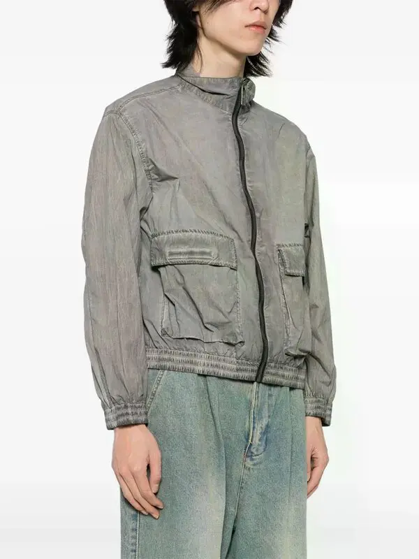 Izzue Zip-up Jacket - Grey