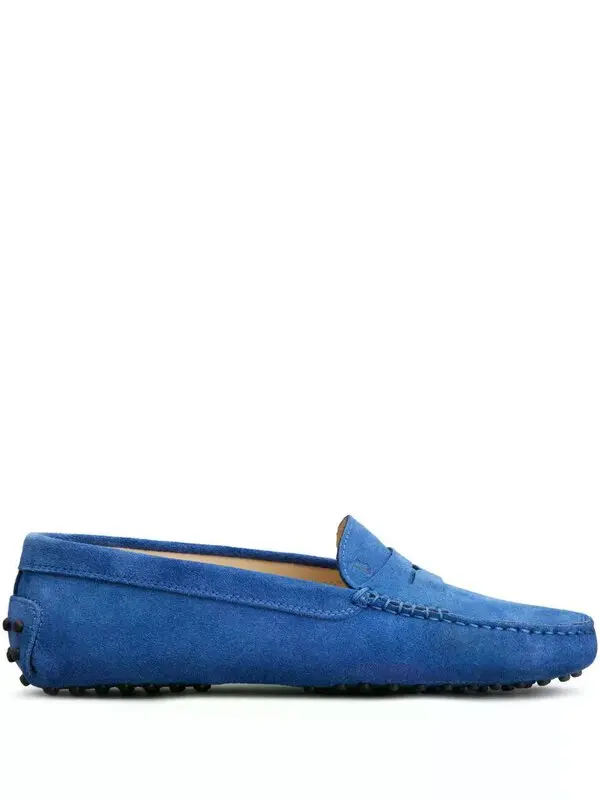 TOD'S Suede Loafers - Blue