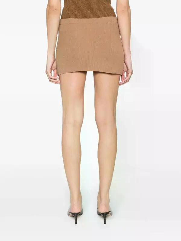 AYA MUSE Agos Knitted Miniskirt