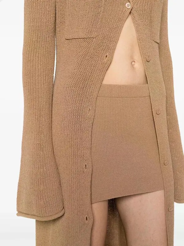 AYA MUSE Agos Knitted Miniskirt