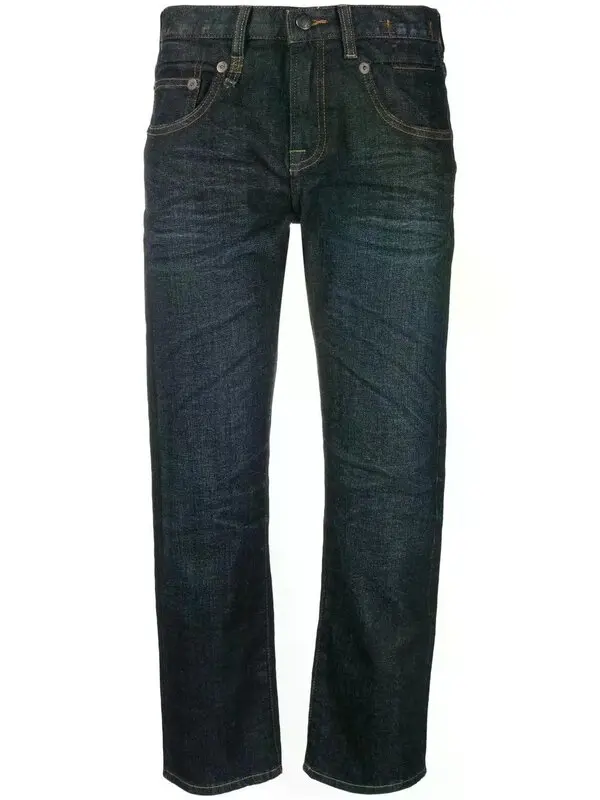 R13 Cropped Slim-leg Denim Jeans