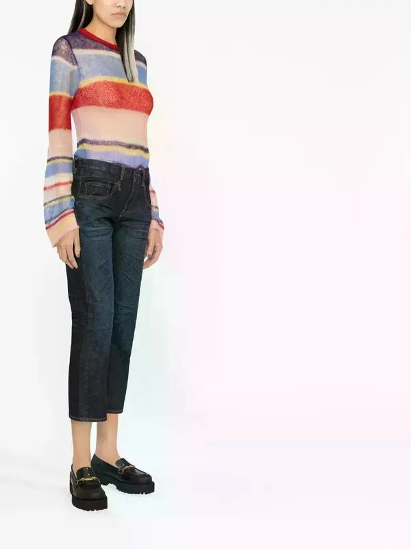 R13 Cropped Slim-leg Denim Jeans
