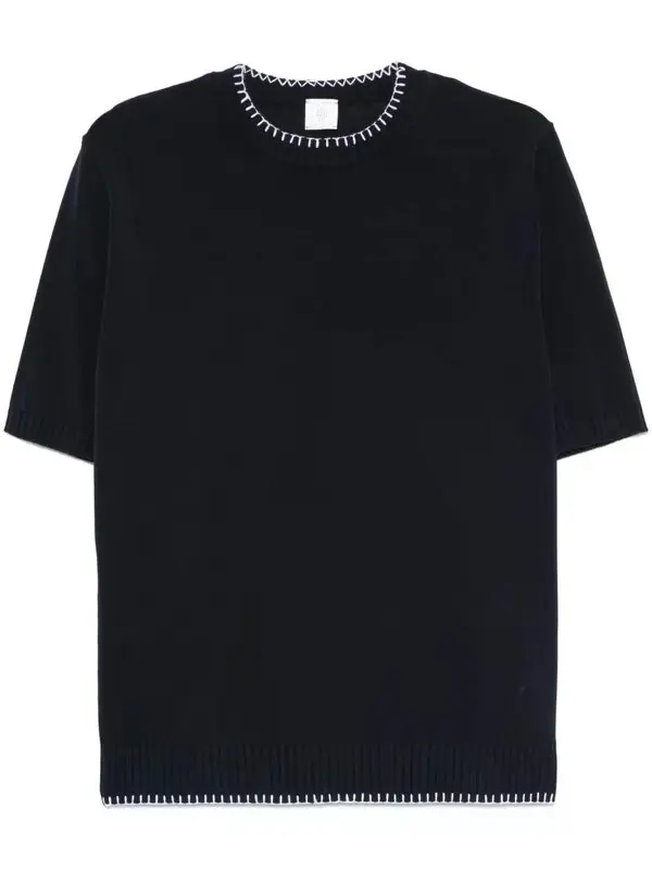 Eleventy Crew Neck T-shirt - Blue