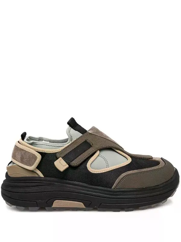 Suicoke Tred Touch-strap Fastening Sneakers - Brown