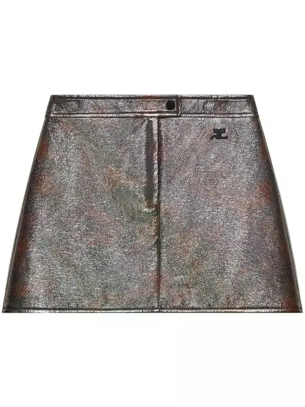 COURREGES High-waisted Miniskirt