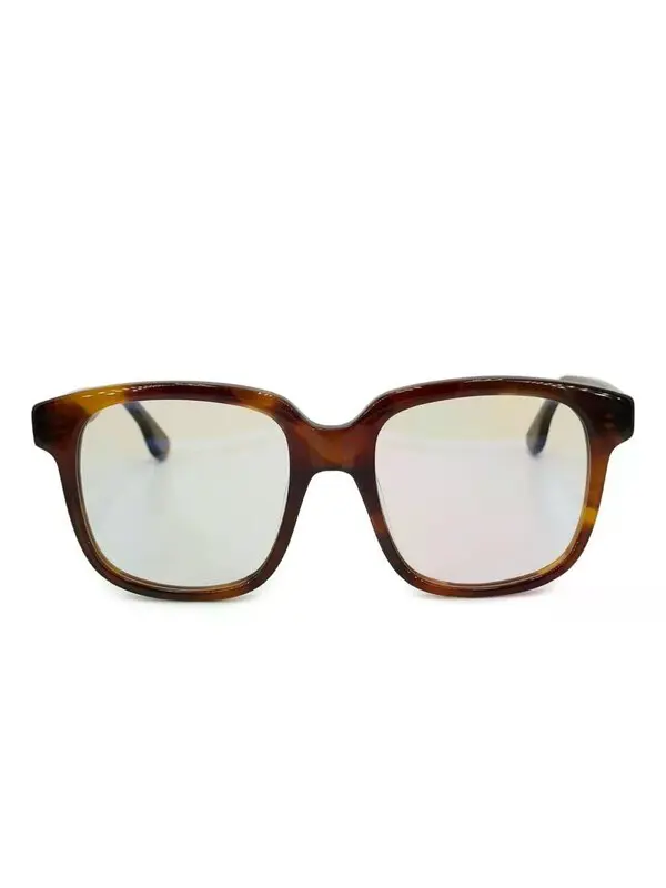 LESCA Oversized Frame Glasses