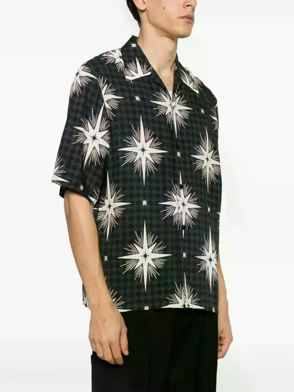 Amiri Monogram-print Shirt
