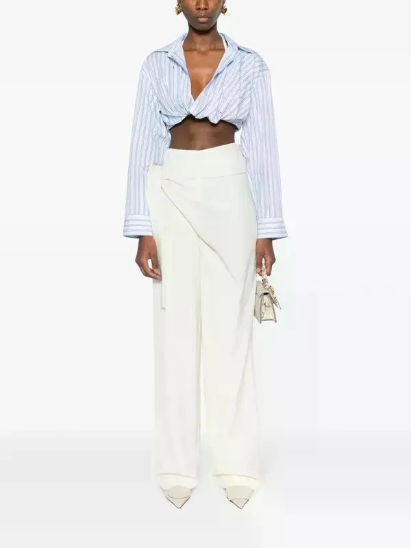Jacquemus La Chemise Bahia Striped Shirt