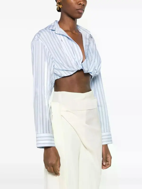 Jacquemus La Chemise Bahia Striped Shirt