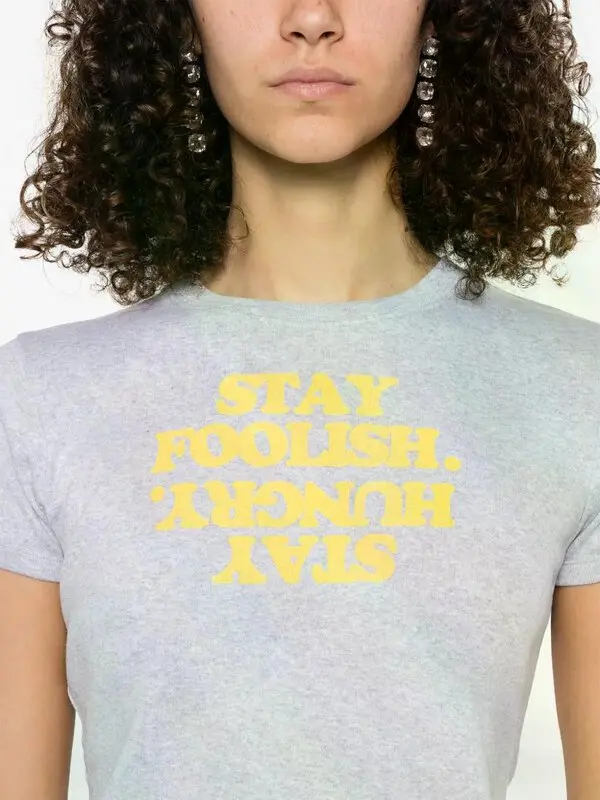 Coperni Stay Hungry-print T-shirt