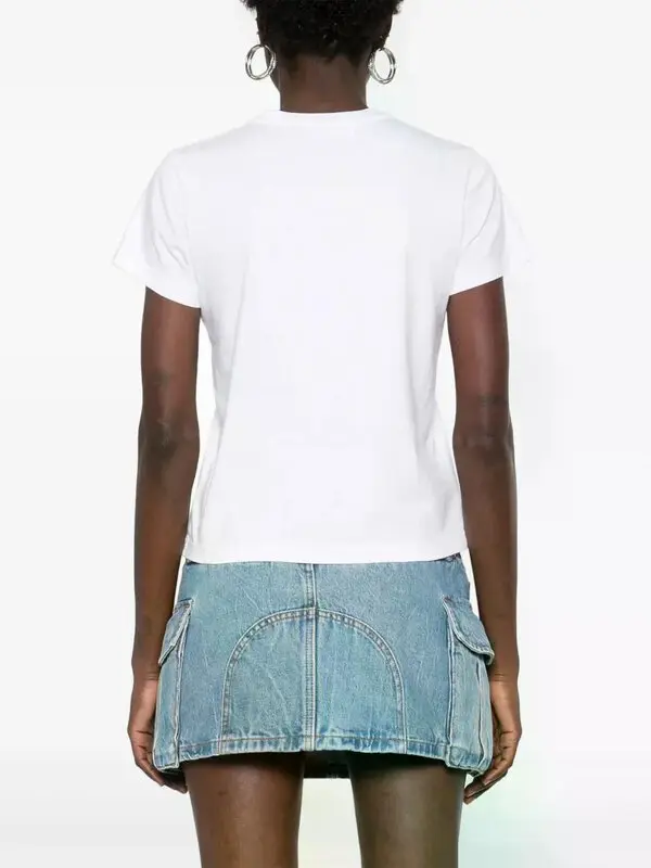 Alexander Wang Logo-embossed T-shirt
