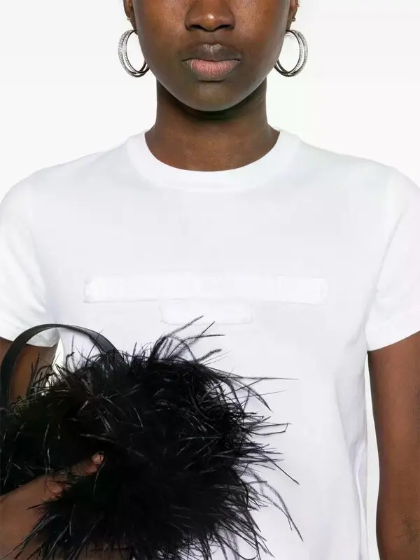 Alexander Wang Logo-embossed T-shirt