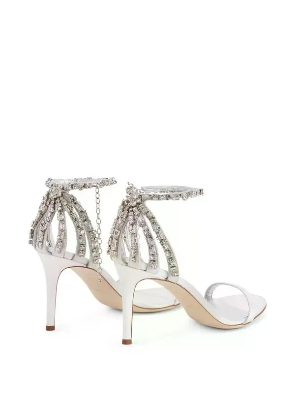 GIUSEPPE ZANOTTI 85mm Adele Crystal Sandals