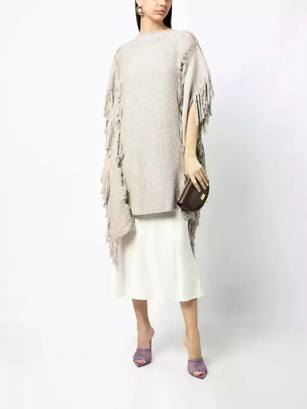 Voz Pima Cotton Poncho-style Jumper