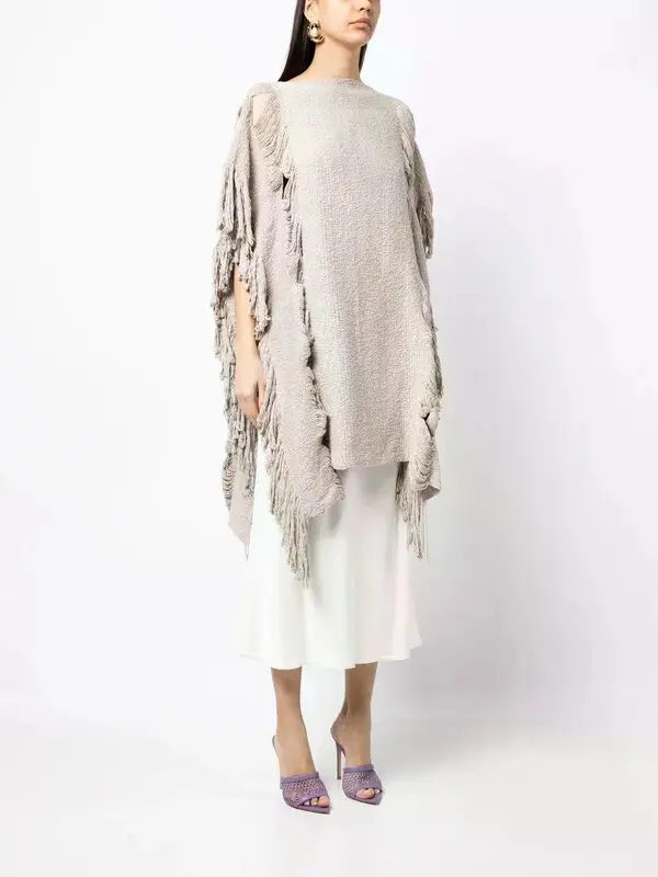 Voz Pima Cotton Poncho-style Jumper