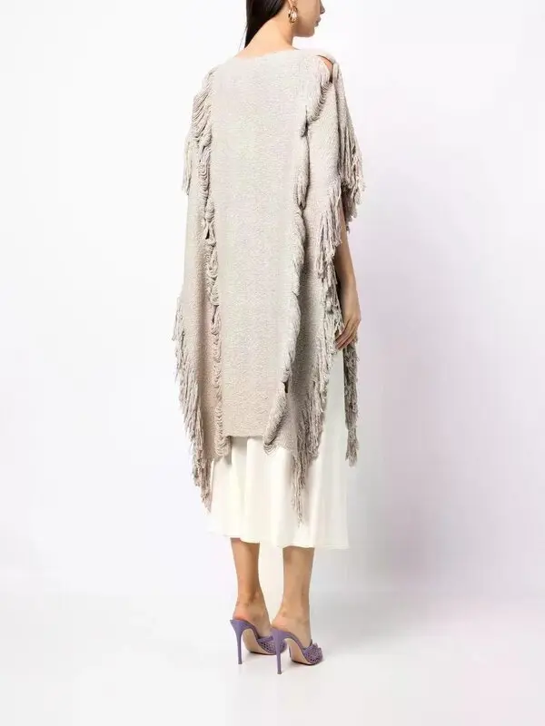 Voz Pima Cotton Poncho-style Jumper