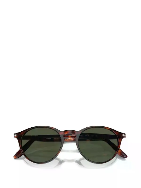 Persol Round Frame Sunglasses - Brown