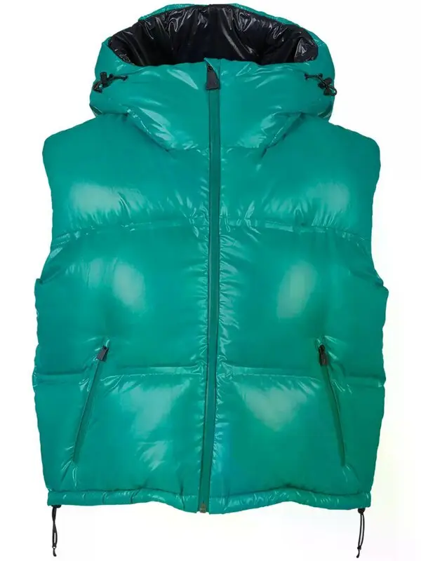 Aztech Mountain Hooded Padded Gilet - Blue