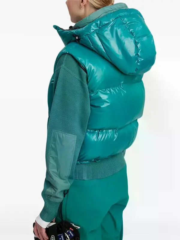 Aztech Mountain Hooded Padded Gilet - Blue