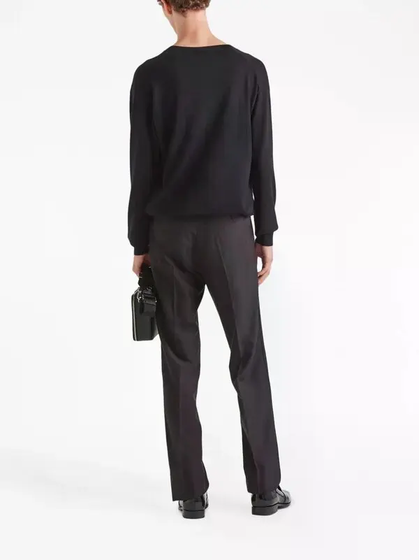 Prada V-neck Cashmere Jumper