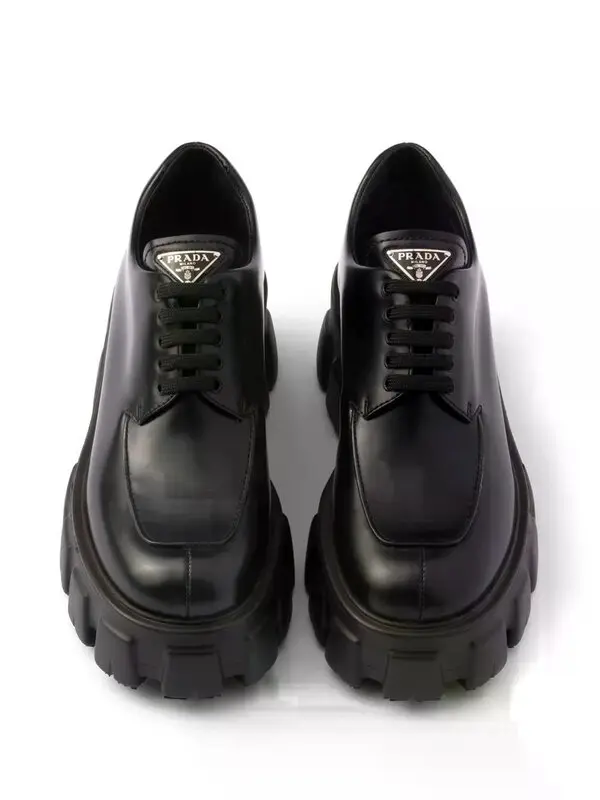 Prada Monolith Lace-up Shoes