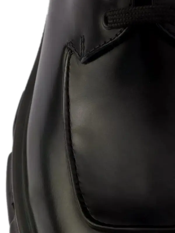 Prada Monolith Lace-up Shoes