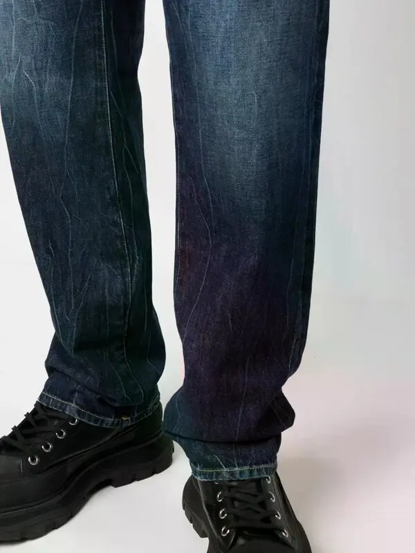 DEPARTMENT 5 Stonewashed Straight-leg Jeans