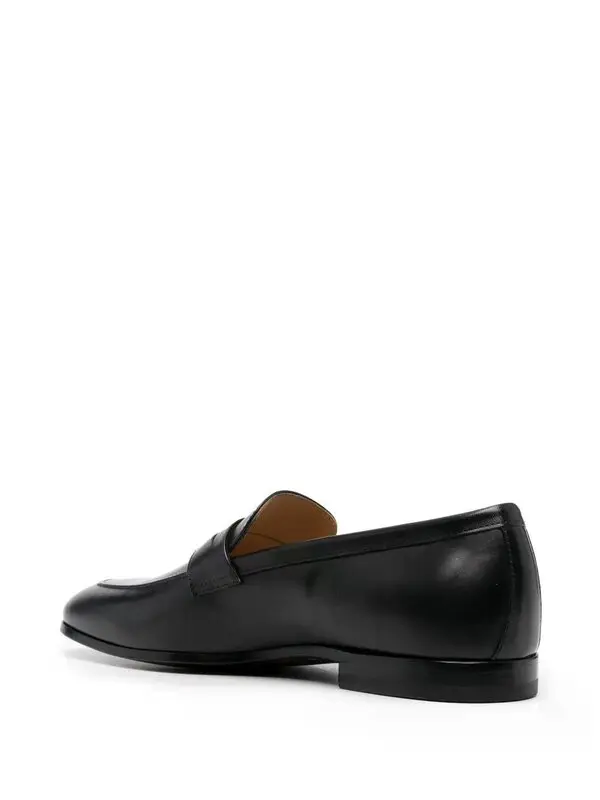 SCAROSSO Marzio Penny Loafers - Black