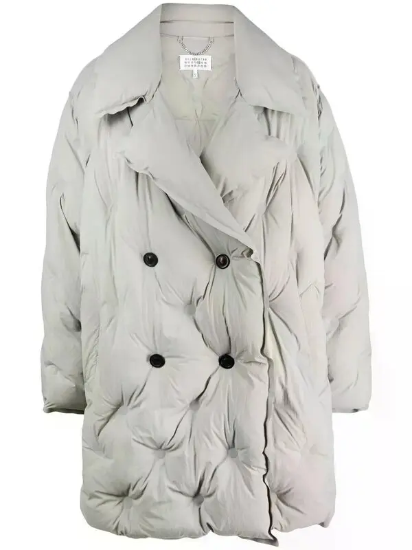 MAISON MARGIELA Peak Lapel Padded Coat