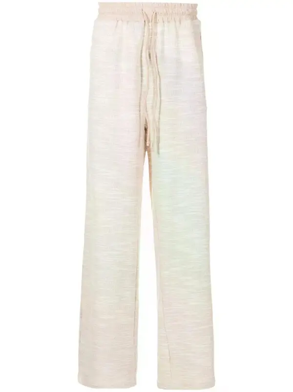 AMIR SLAMA Textured Track Pants
