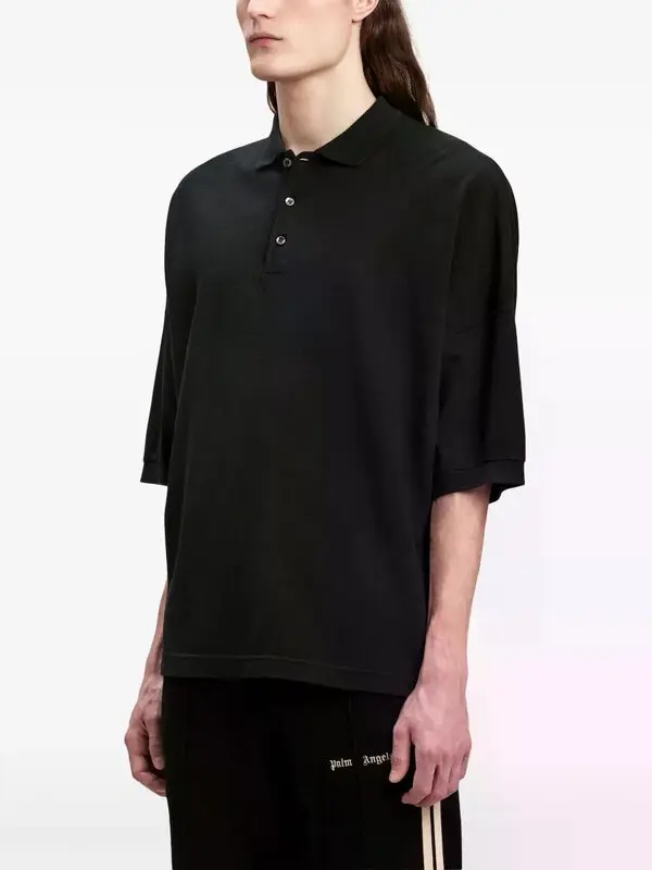 Palm Angels Logo-print Polo Shirt
