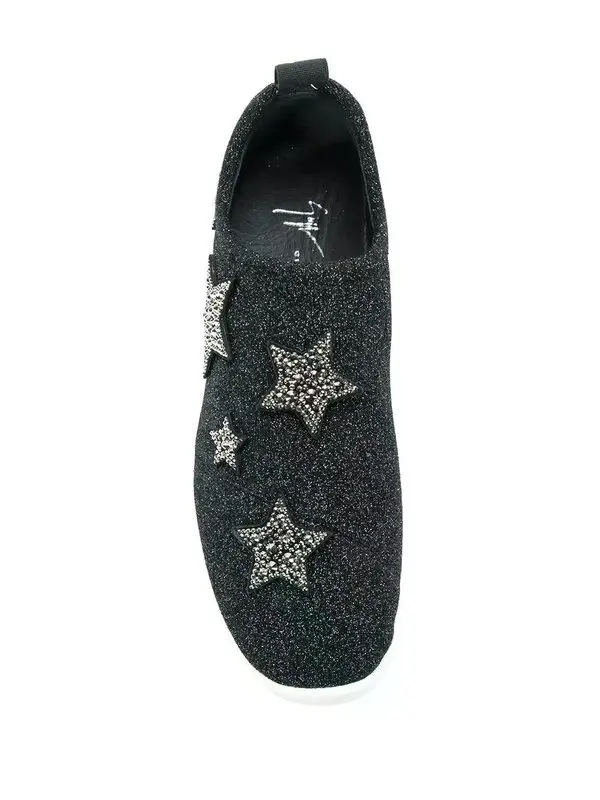 GIUSEPPE ZANOTTI Alena Star Embellished Sneakers