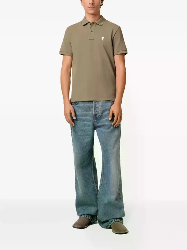 AMI Paris De Coeur Polo Shirt