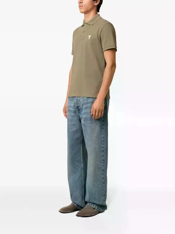AMI Paris De Coeur Polo Shirt