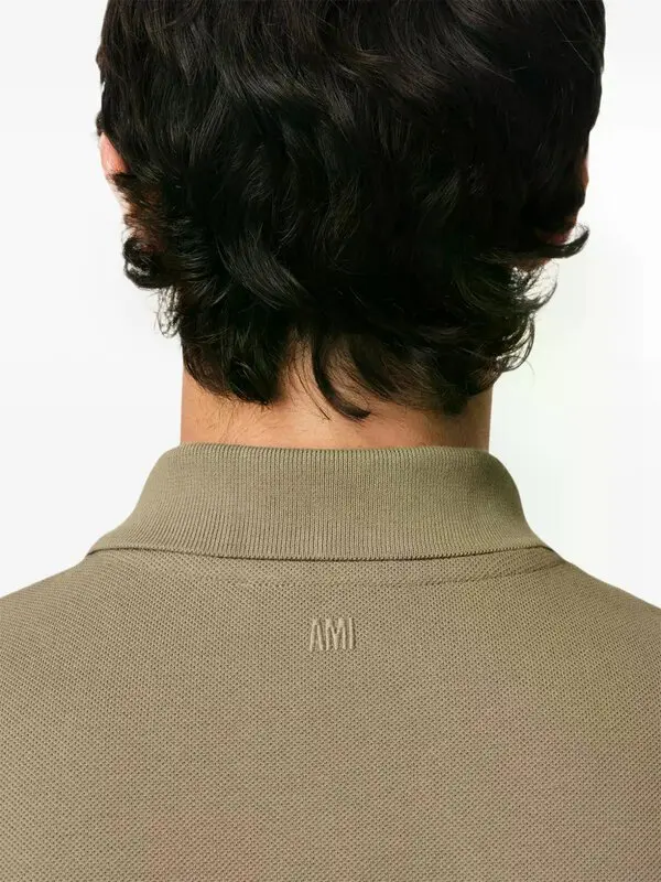 AMI Paris De Coeur Polo Shirt