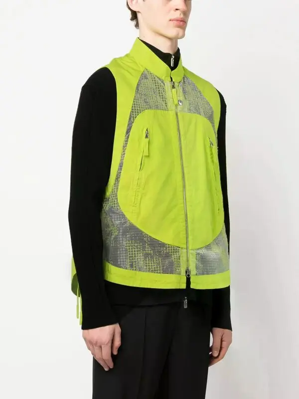 Stone Island Mesh-panel Vest