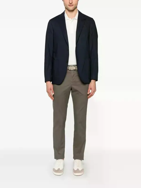 LARDINI Single-breasted Blazer - Blue