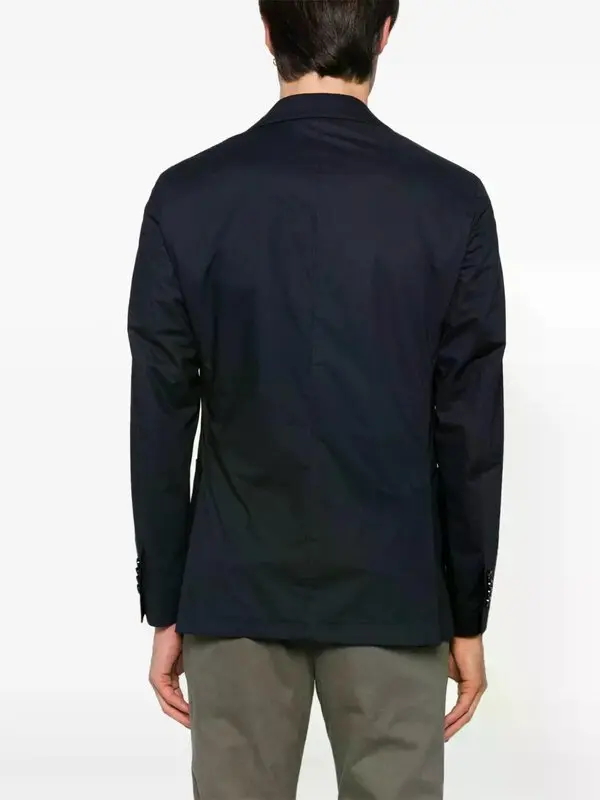 LARDINI Single-breasted Blazer - Blue