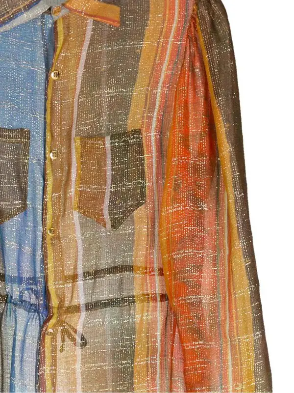 AMIR SLAMA Silk Shirt Dress