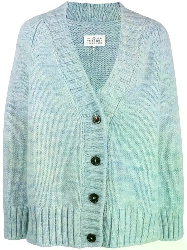 MAISON MARGIELA Botanical Dye V-neck Cardigan