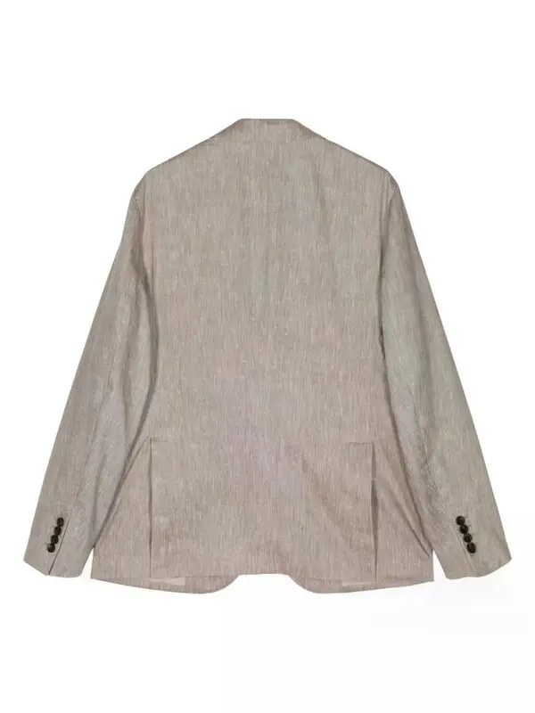 Peserico Notched-lapels Single-breasted Blazer