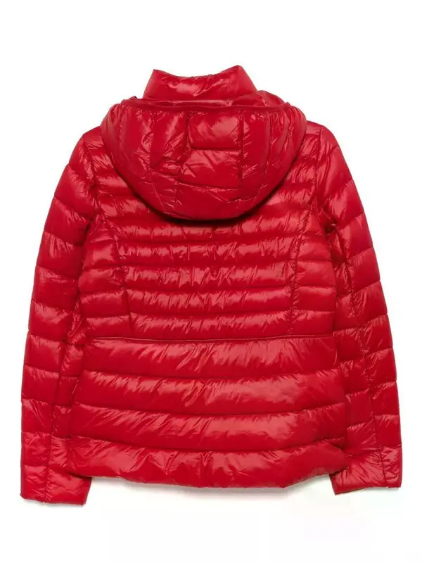 Michael Kors Chevron Packable Jacket - Red