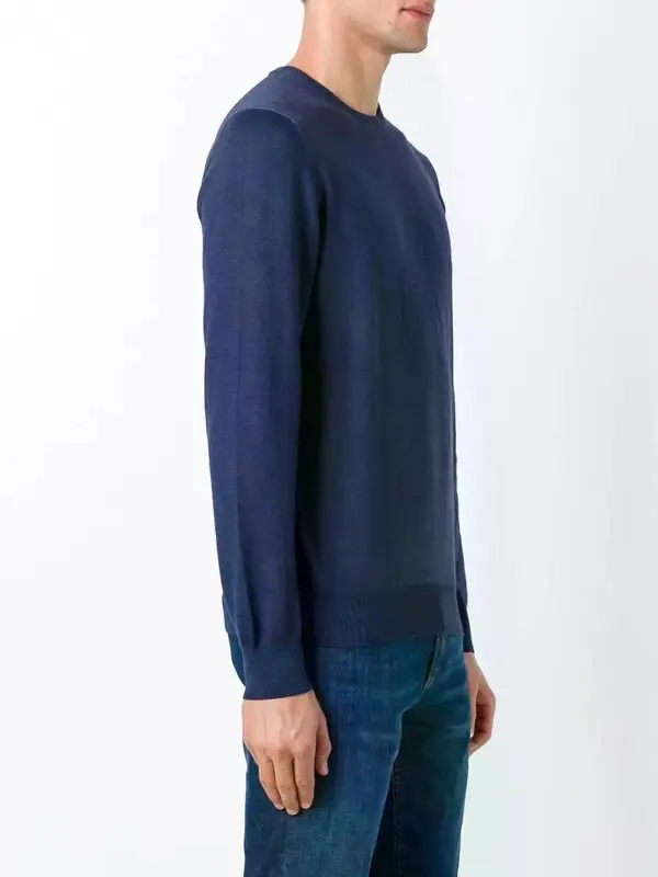 D4.0 Virgin Wool Sweater - Blue