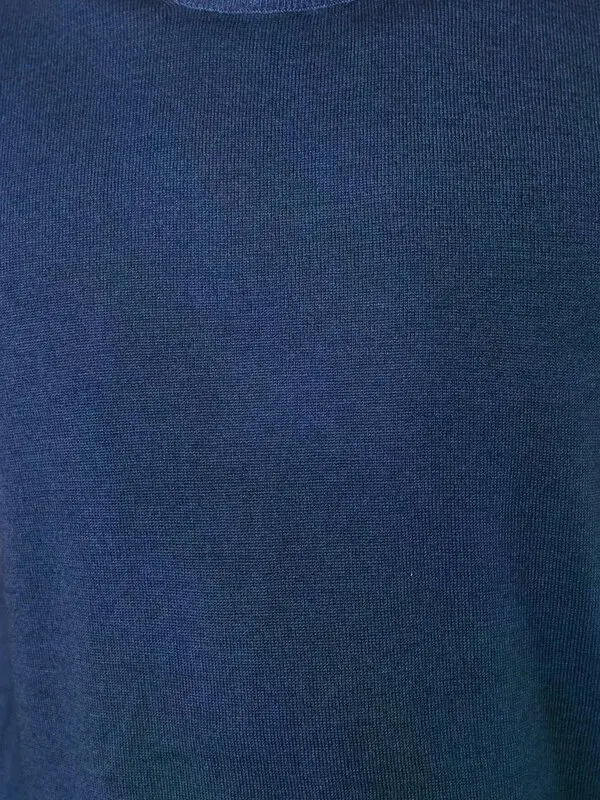 D4.0 Virgin Wool Sweater - Blue