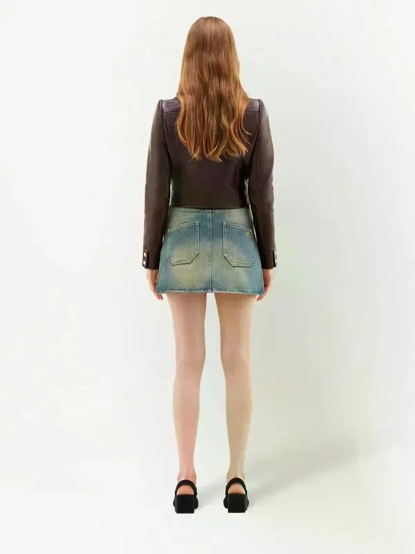COURREGES Reedition Vinyl Jacket - Brown